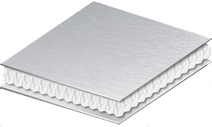 ALUCORE® combines two aluminium cover sheets with a honeycomb core of ...